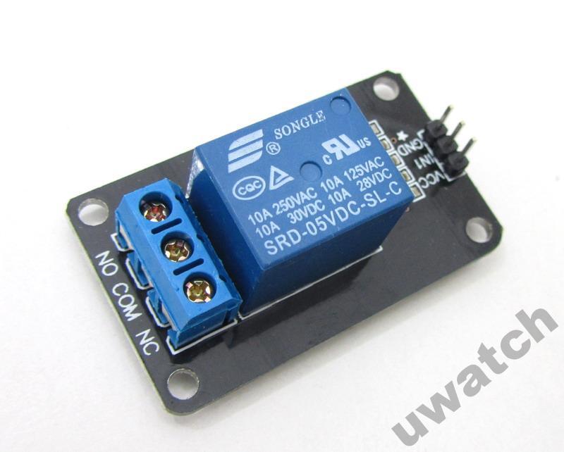 Модуль реле 10a 1 канал 5v Arduino Pic Avr Dsp Arm — Купуйте на