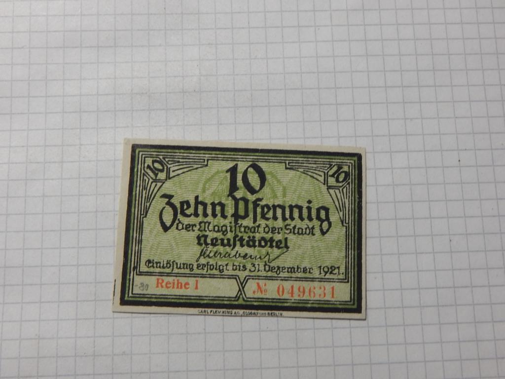 Ж9. бона Германия 10 пфенинг г.